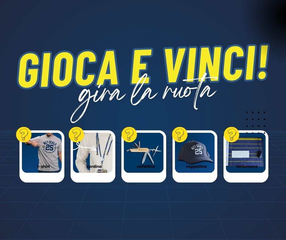 Aprile a sorpresa! Gioca e vinci un gadget Net Seals